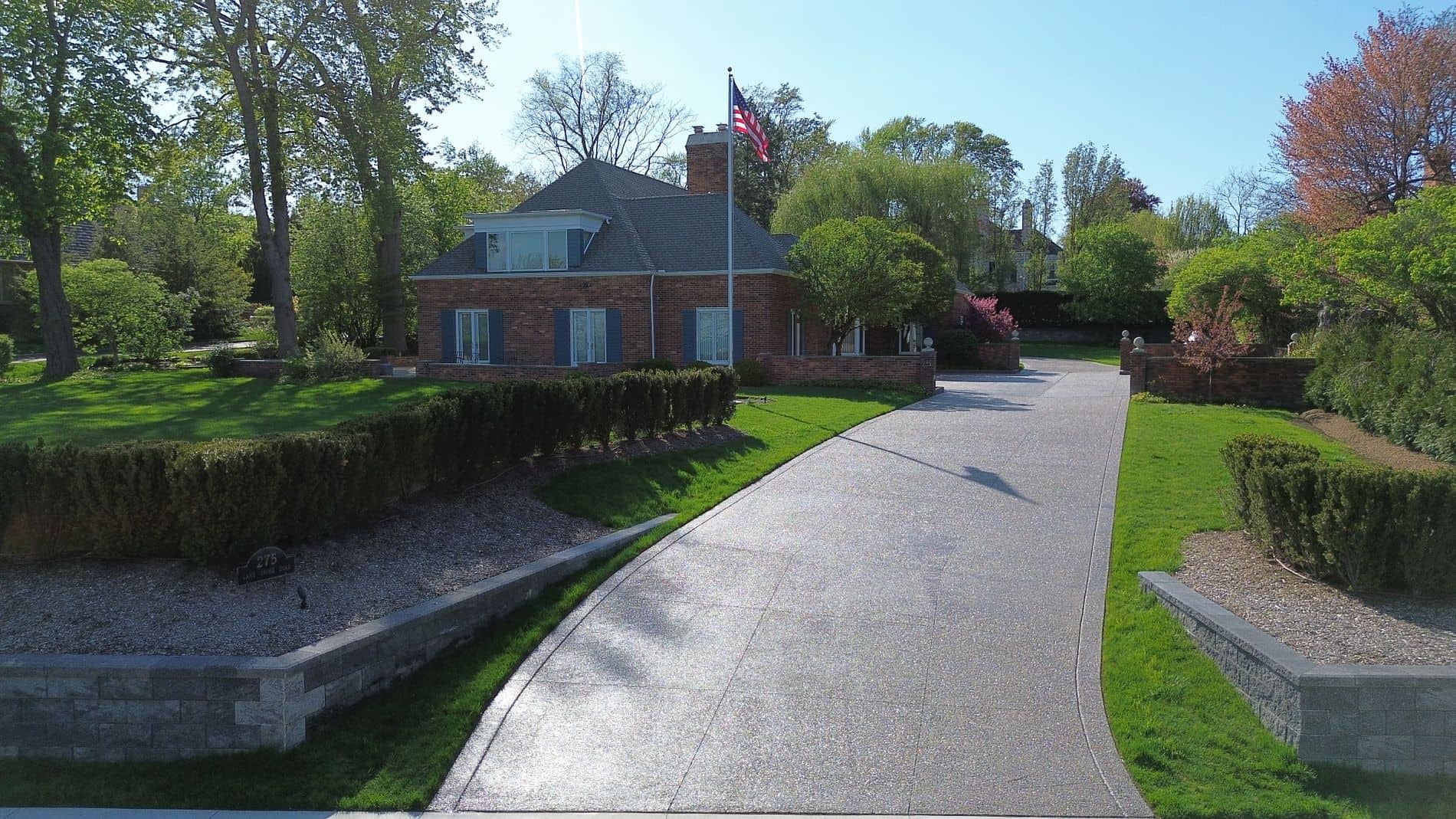 Exposed Aggregate Concrete - Michigan Home Exteriors | Everlast Roofing ...